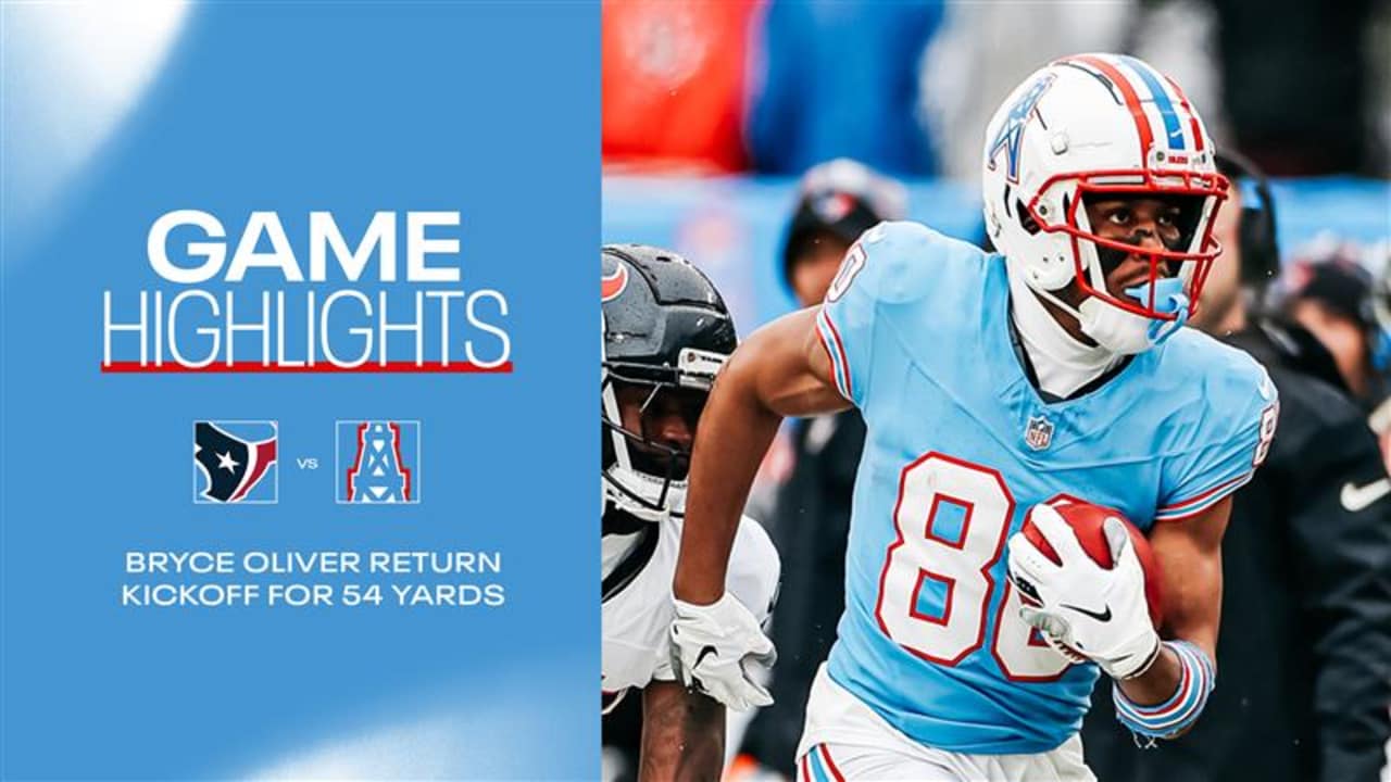 Bryce Oliver Gets to Edge to Return Kickoff for 54 Yards | Game Highlights
