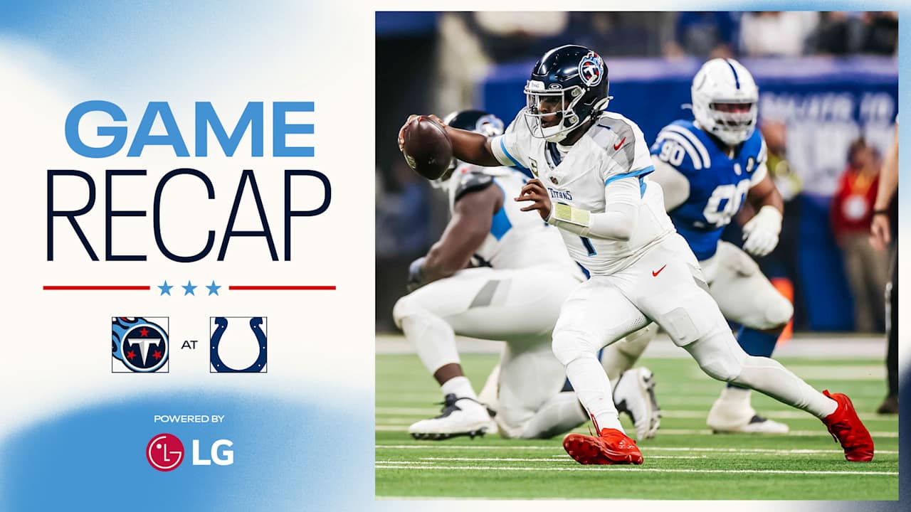 Game Recap: Colts Race Past Titans, 38-14