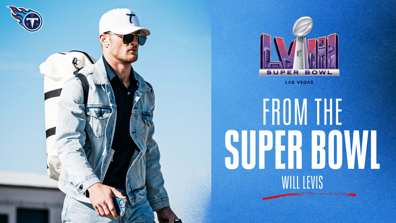 From Super Bowl LVIII: Titans QB Will Levis Excited About the Future ...
