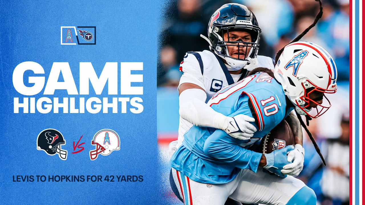 Will Levis Pinpoints DeAndre Hopkins for 42 Yards | Game Highlights