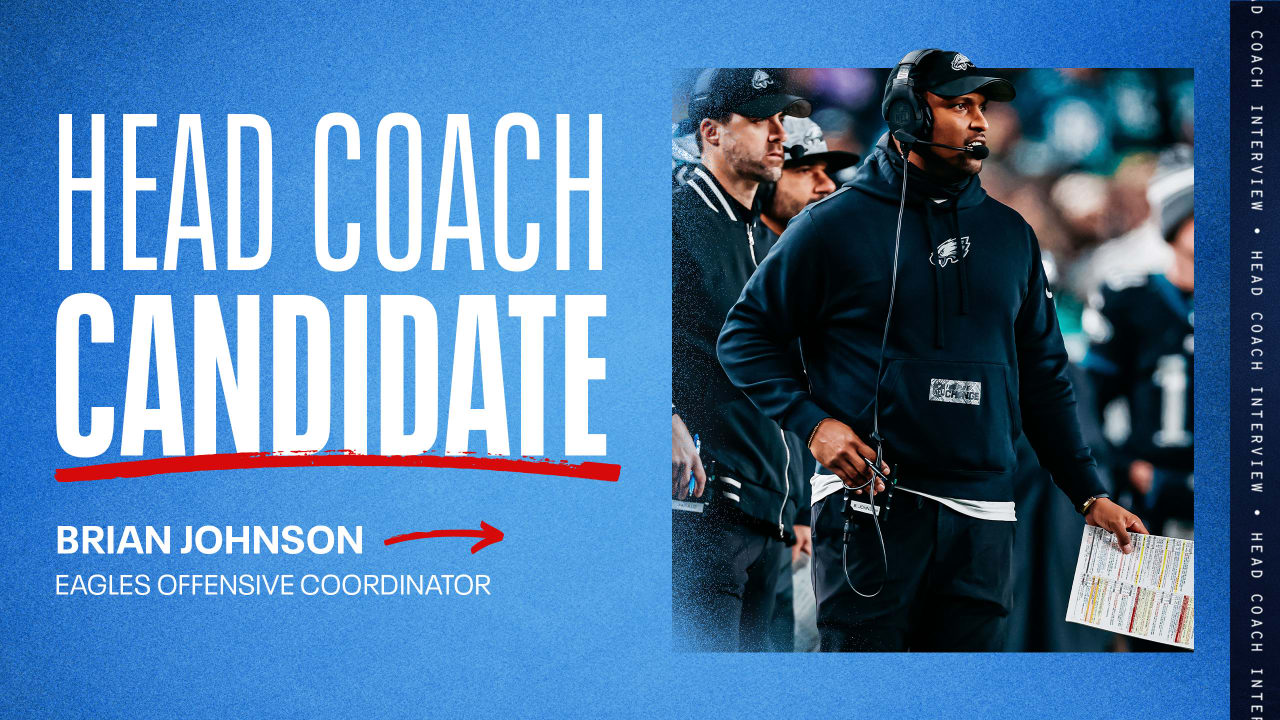 Titans Complete Interview With Eagles OC Brian Johnson for Head Coach ...