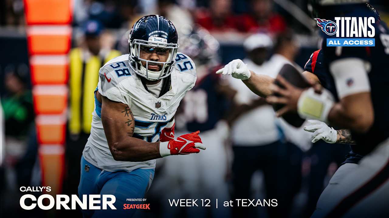 Titans at Texans Week 12 | Cally's Corner