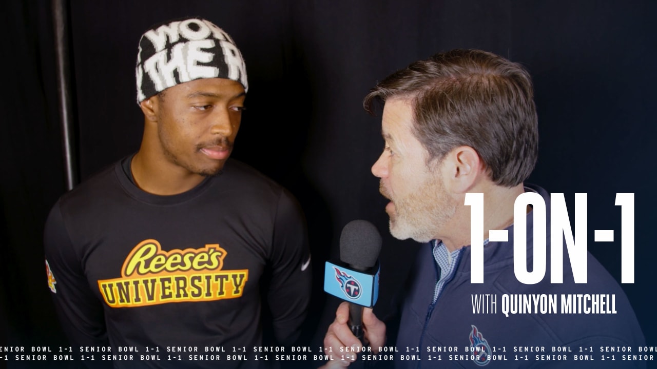 Quinyon Mitchell at the Senior Bowl | 1-on-1