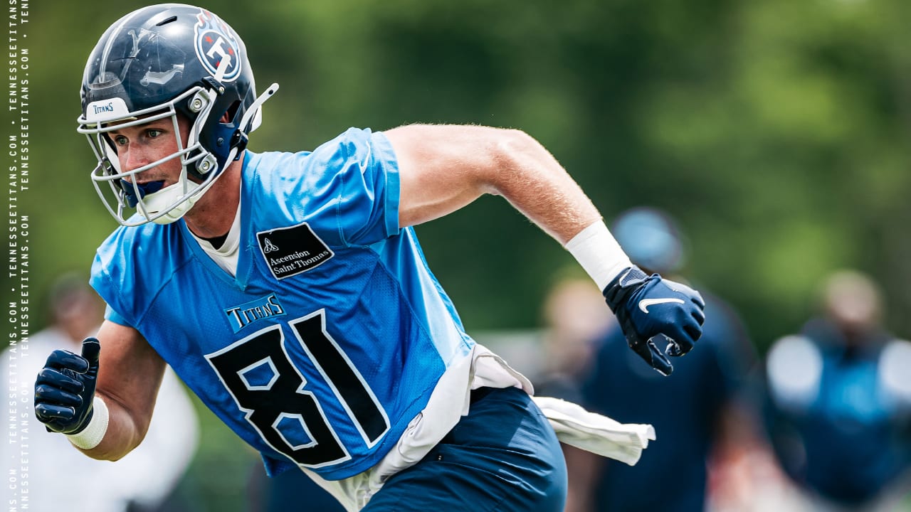 Titans TE Josh Whyle Working to Contribute More in Year 2