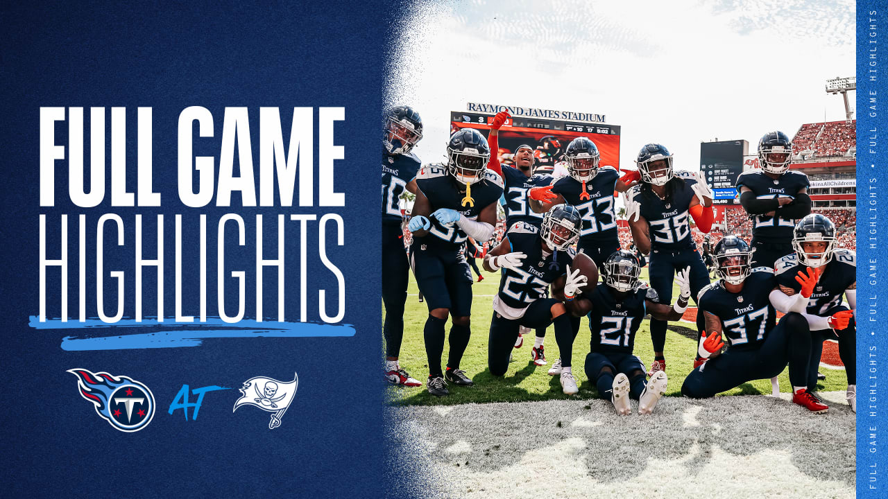 Titans vs. Buccaneers Highlights Week 10 | Game Highlights