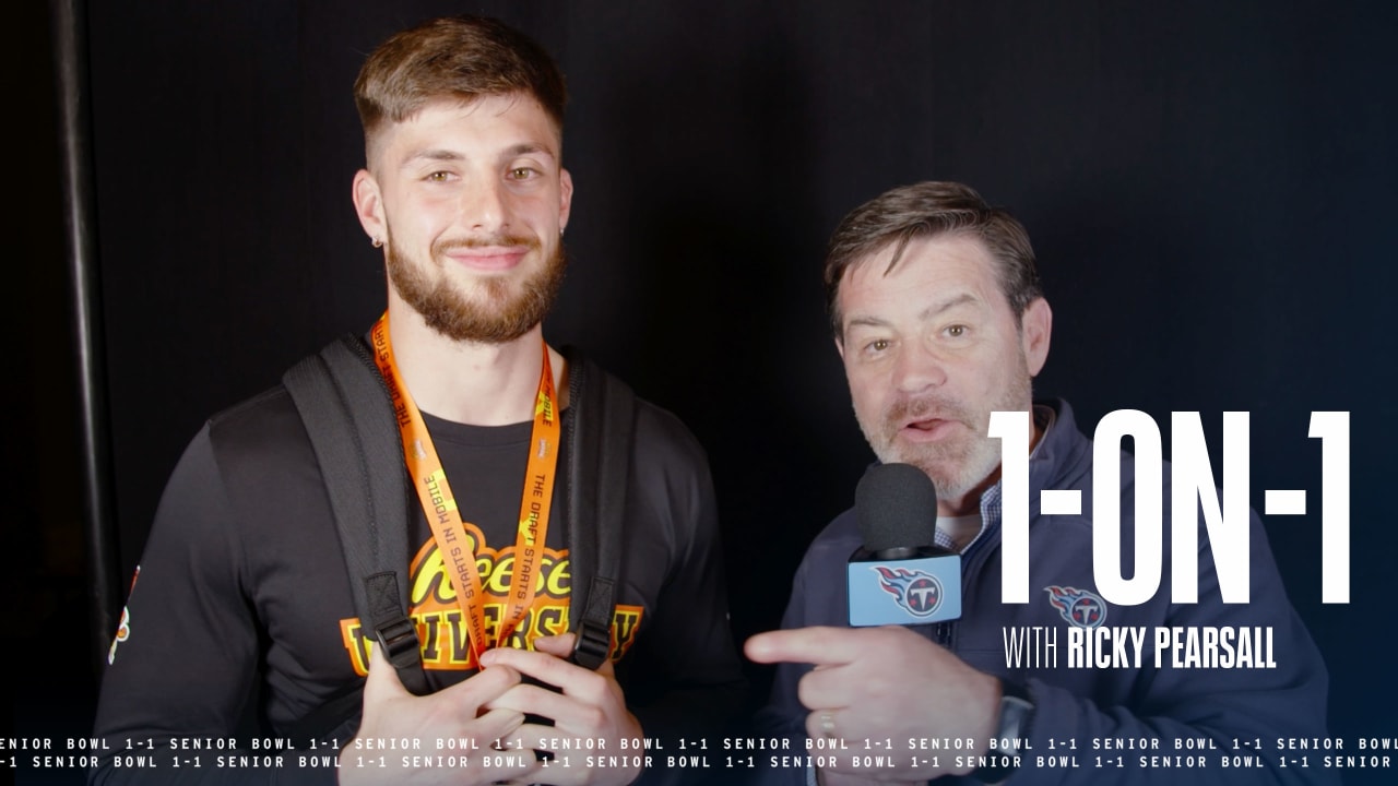 Ricky Pearsall at the Senior Bowl | 1-on-1