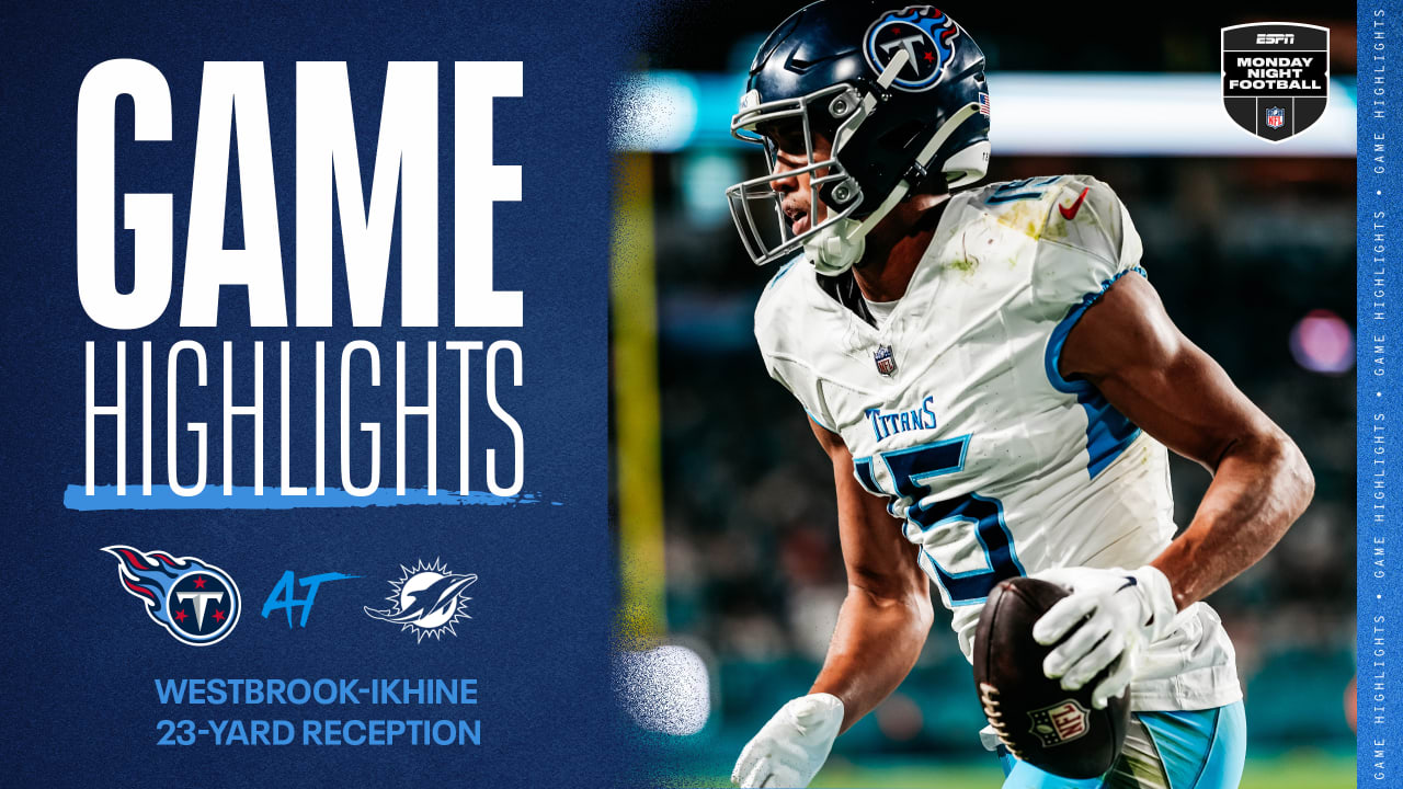 Nick Westbrook-Ikhine Sets Titans Up in Red Zone | Game Highlights