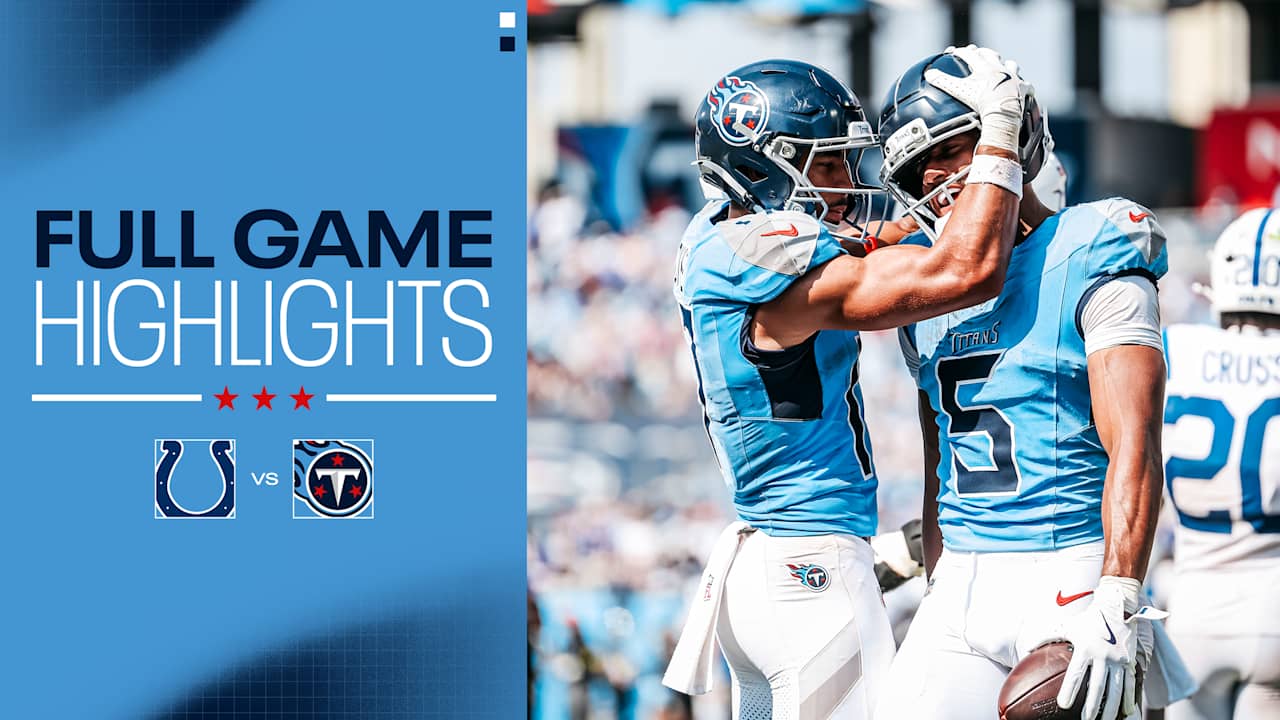 Colts vs. Titans Highlights Week 3 | Game Highlights
