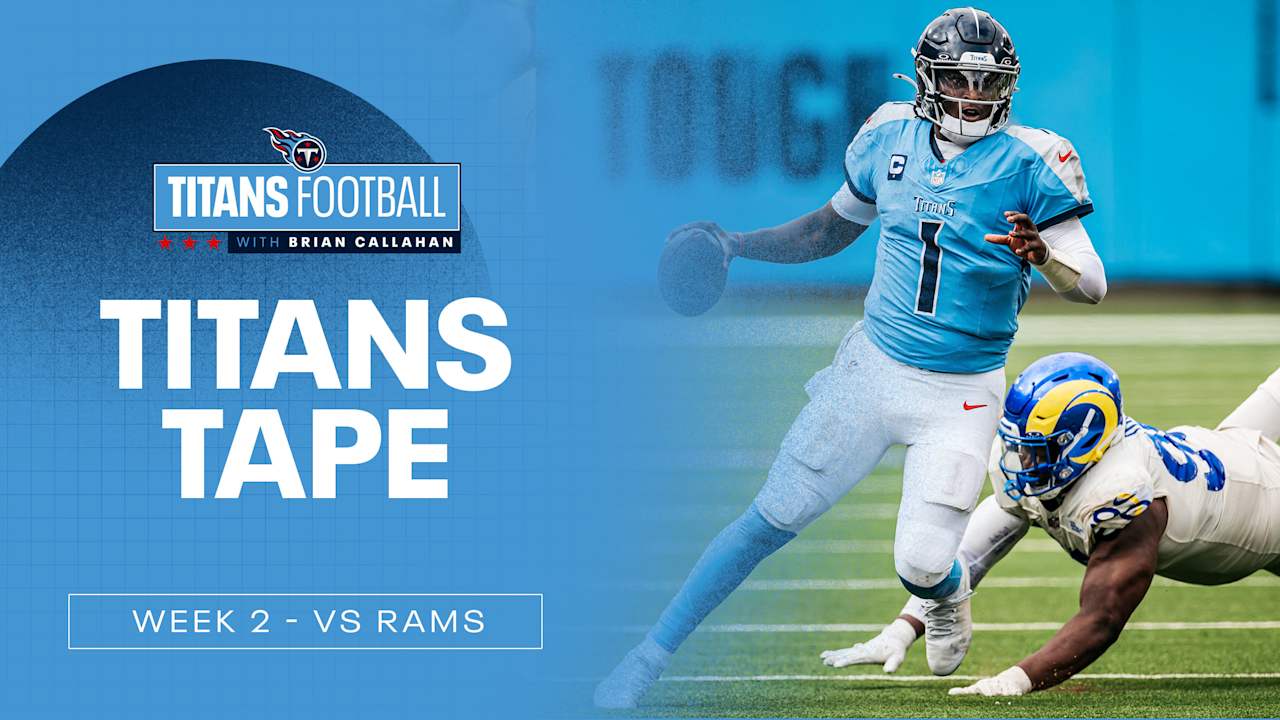 Cam Ward's First NFL Touchdown | Titans Tape