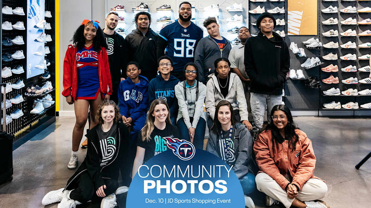 Jeffery Simmons | JD Sports Shopping Event