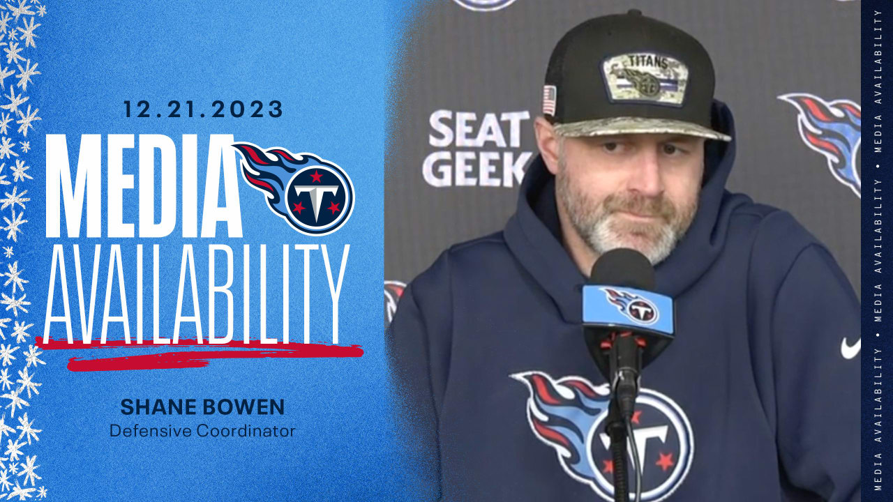 Everybody Has to be Ready to Go | Shane Bowen Media Availability