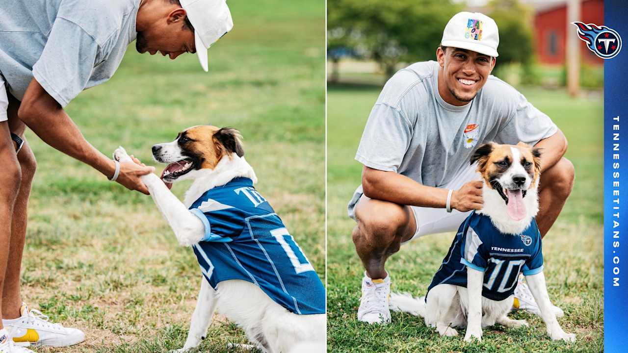 Titans WR Nick Westbrook-Ikhine Raising Pet Adoption Awareness Leading ...
