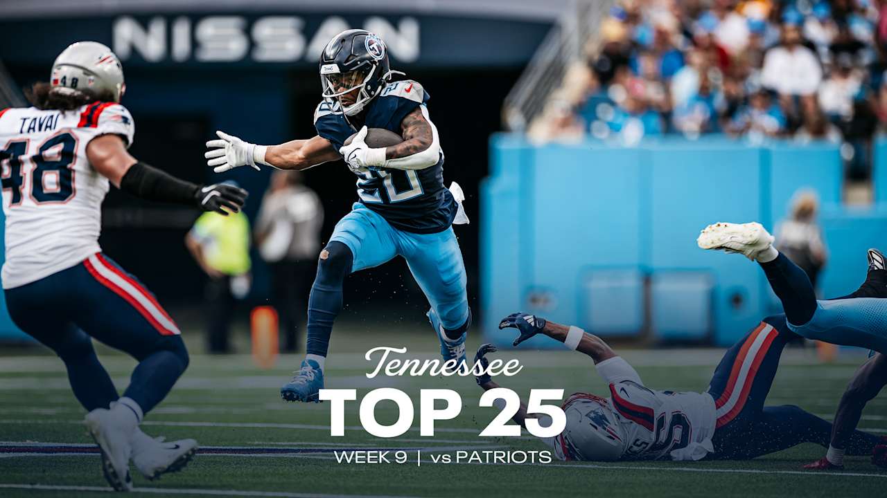 Tennessee Top 25 | Patriots vs. Titans Photography