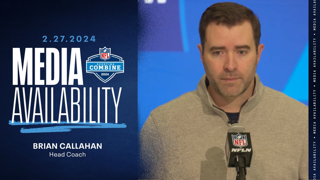 Brian Callahan Media Availability | 2024 NFL Scouting Combine