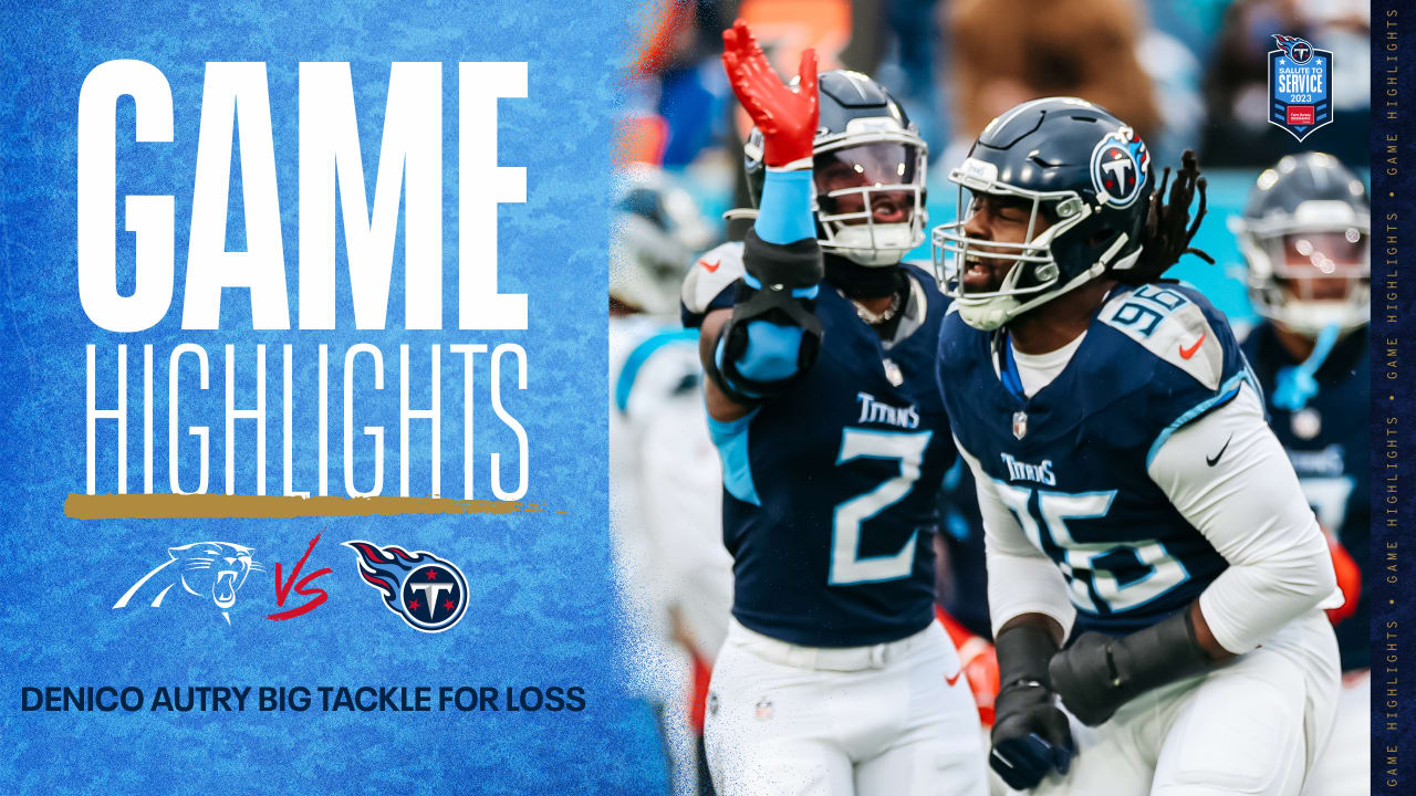 Denico Autry Big TFL | Game Highlights