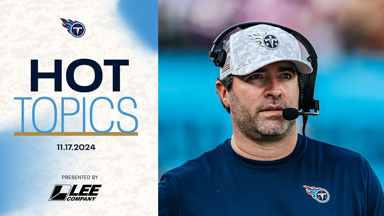 Hot Topics From Titans HC Brian Callahan's Monday Presser