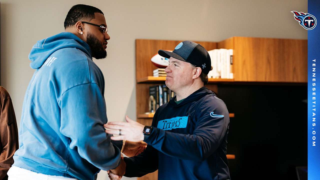 Titans GM Mike Borgonzi Discusses the Team’s Revamped Offensive Line ...