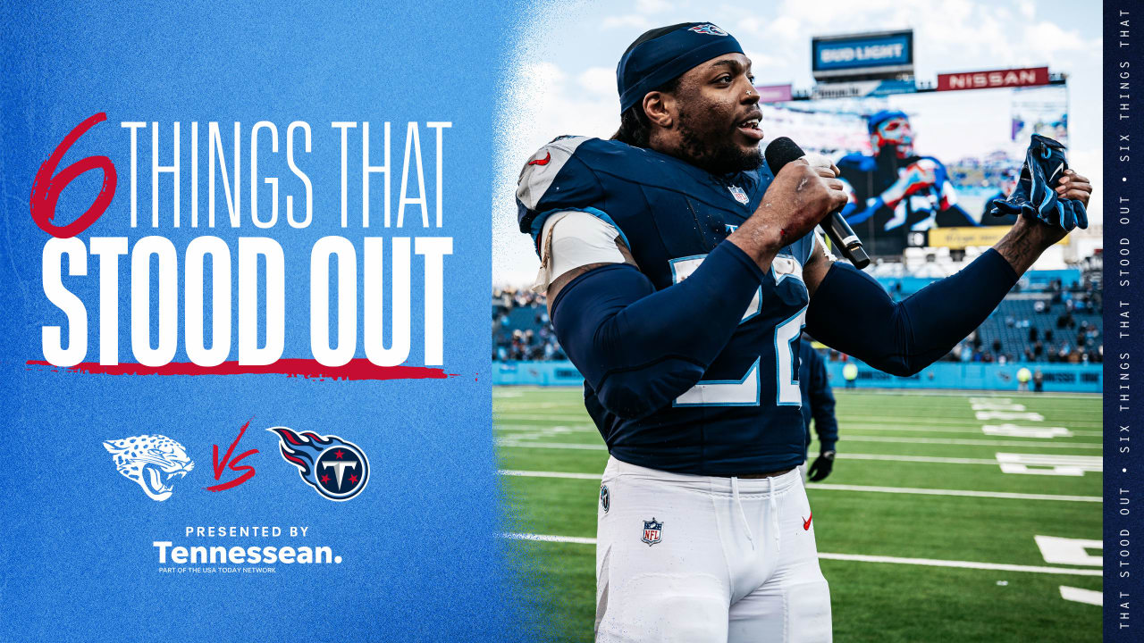 Six Things That Stood Out for the Titans During, and After, Sunday's ...