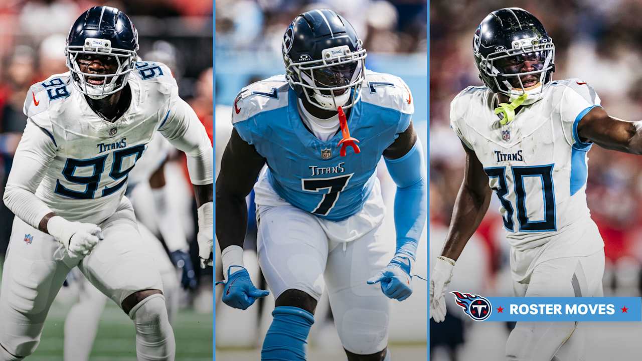 Titans Edge Femi Oladejo, WR Bryce Oliver and Edge Ali Gaye All Designated to Return to Practice