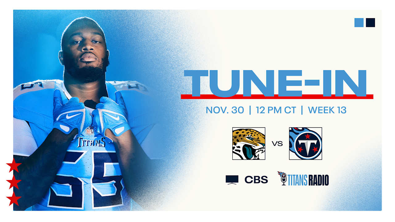 Jacksonville Jaguars vs Tennessee Titans: How to Watch, Listen and Live ...