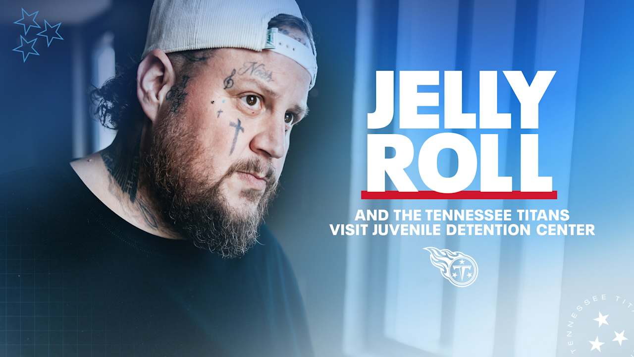 Jelly Roll Takes the Titans to the Juvenile Justice Center to Spread Hope