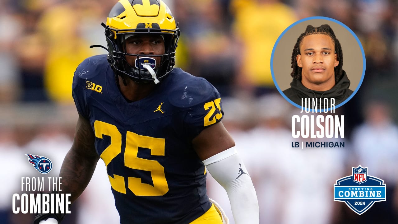From the NFL Combine: LB Junior Colson's Road to the NFL, Which ...