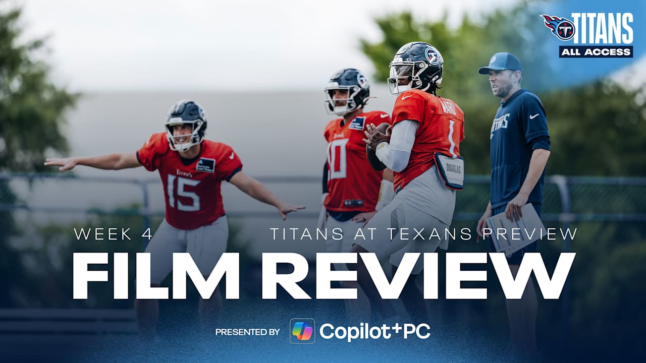 Inside Look at Titans Quarterback Development | Film Review
