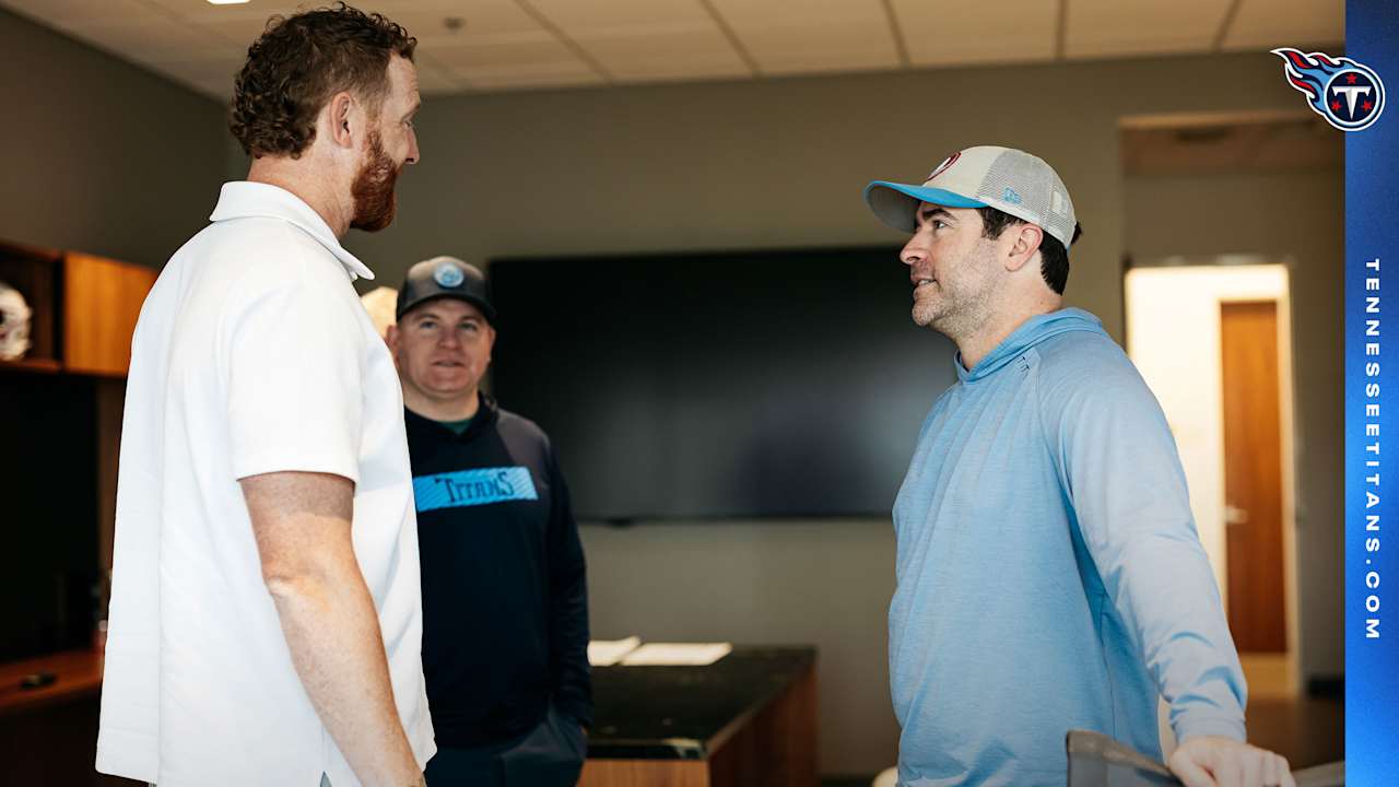 Titans HC Brian Callahan Praises Veteran QB Brandon Allen While ...