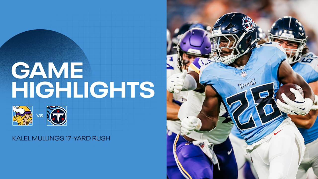 Kalel Mullings' 17-yard Rush Features Elite Vision | Game Highlights