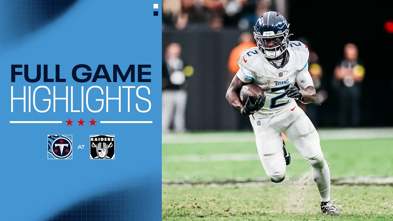 Titans vs. Raiders Highlights Week 6 | Game Highlights