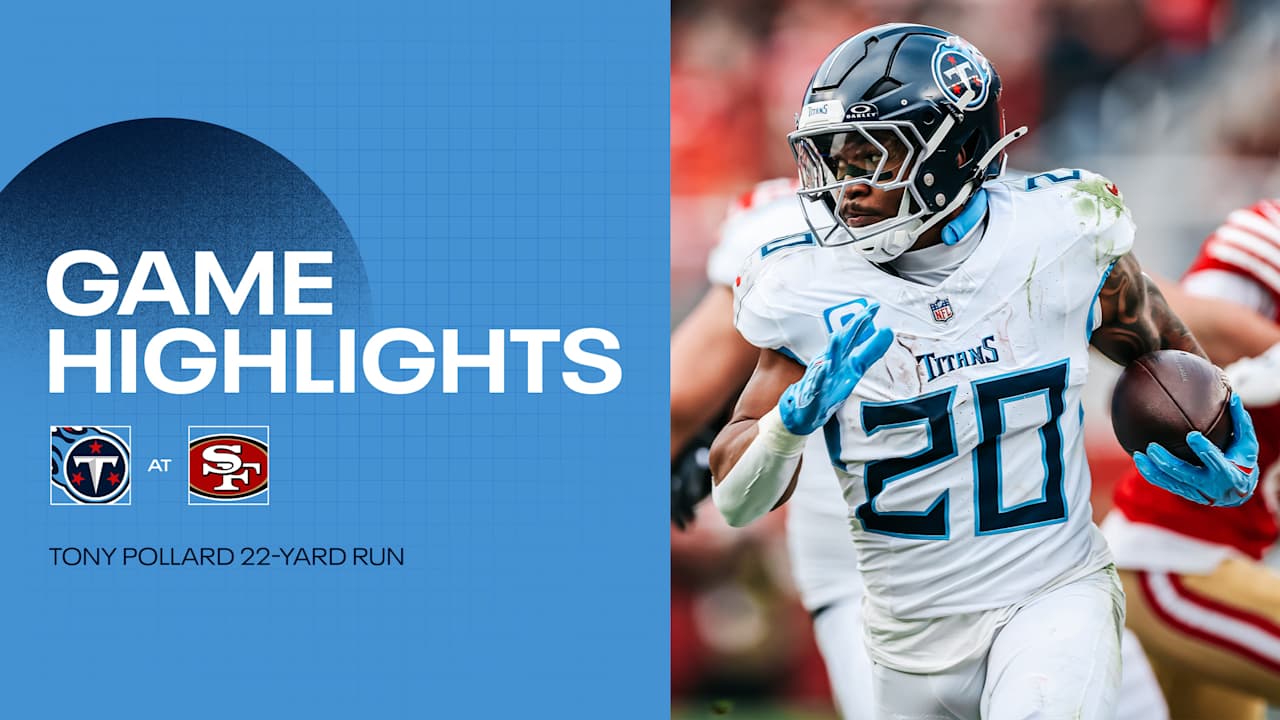 Tony Pollard Bursts Through 49ers Defense for 22-Yard Run | Game Highlights