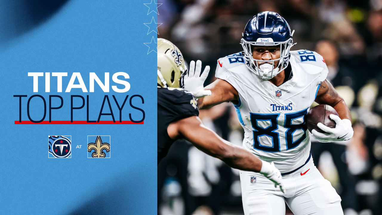 Titans' Top Plays vs. Saints Preseason Week 3 | Game Highlights