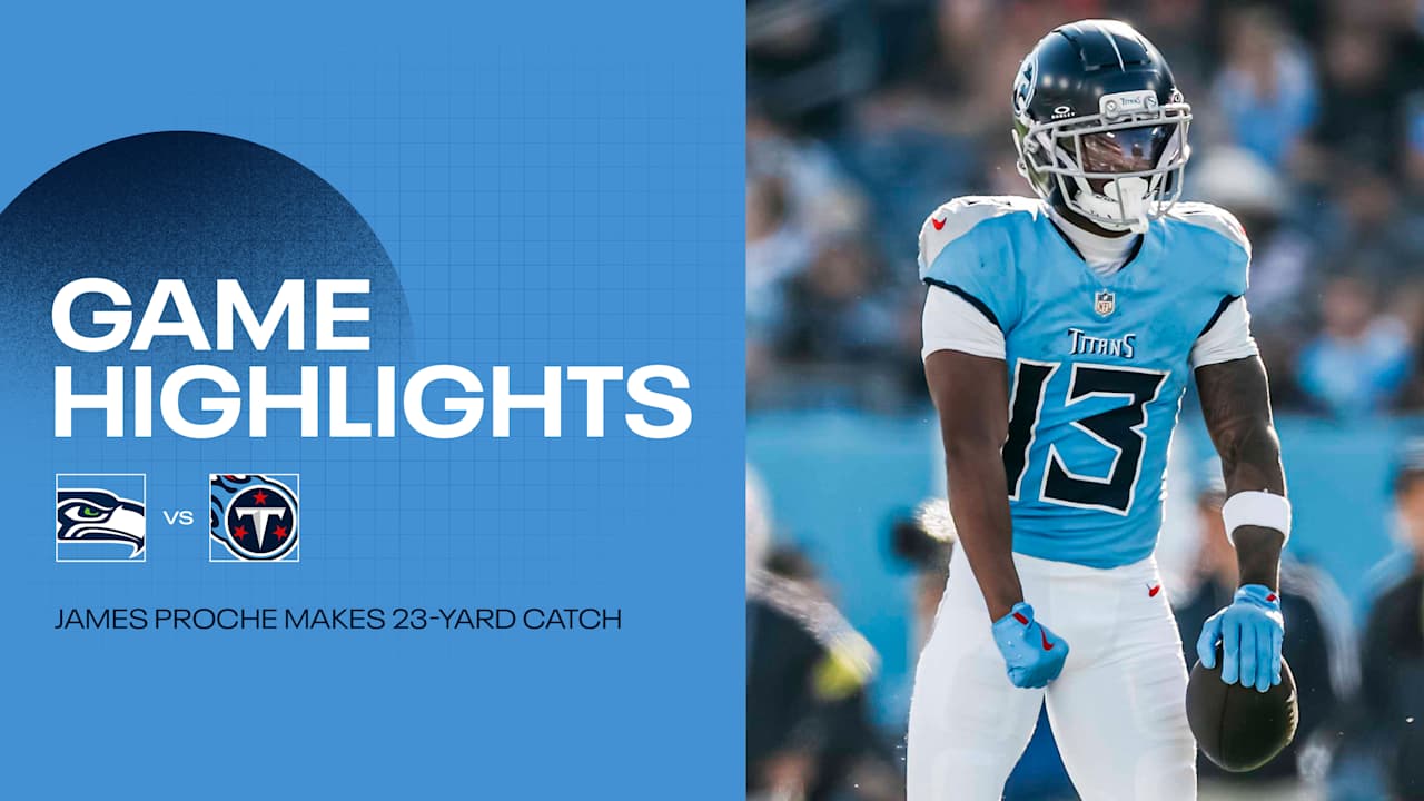 James Proche's First Catch of 2025 is a 23-yard Dot From Cam Ward ...