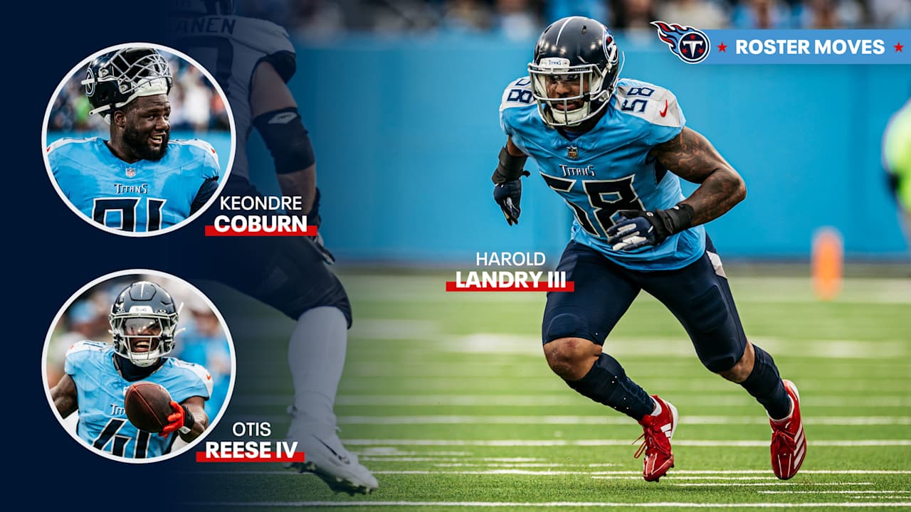 Roster Moves: Titans Release OLB Harold Landry, Retain LB Otis Reese IV ...