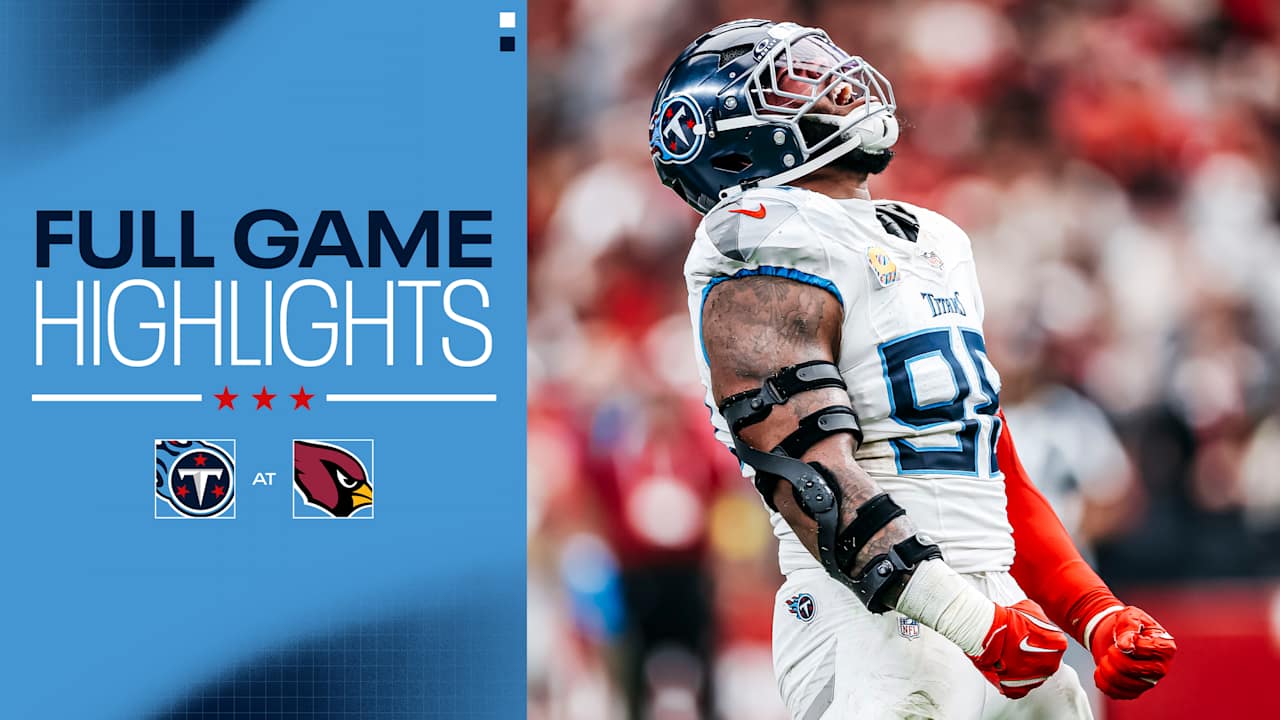 Titans vs. Cardinals Highlights Week 5 | Game Highlights
