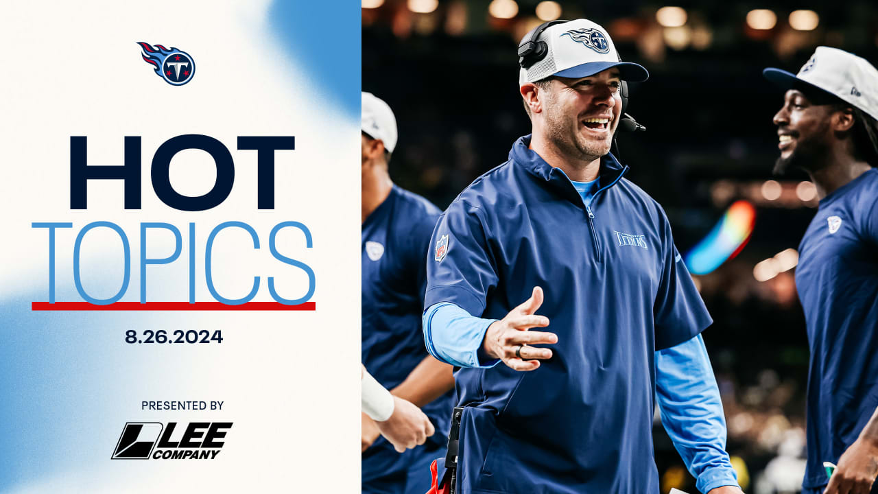 Hot Topics From Titans HC Brian Callahan's Monday Presser
