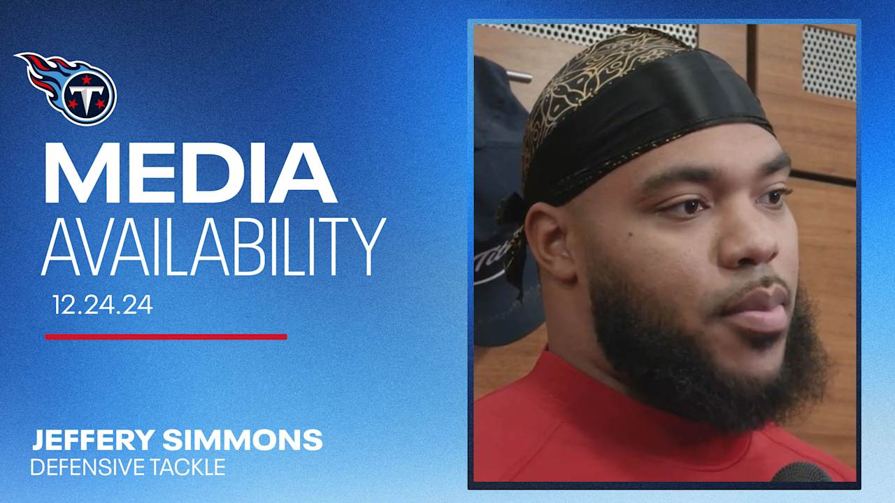 Jeffery Simmons Media Availability | It Starts Up Front on the ...