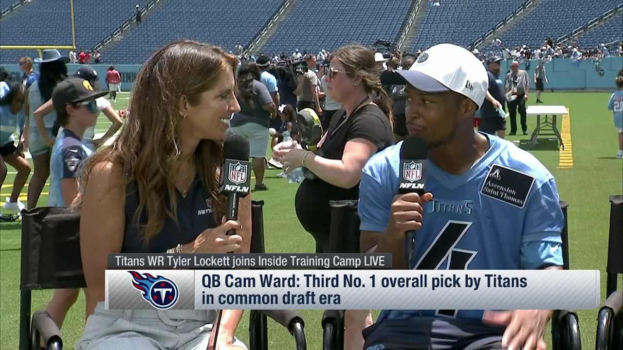 Tyler Lockett Joins 'Inside Training Camp Live' from Titans Camp | NFL ...