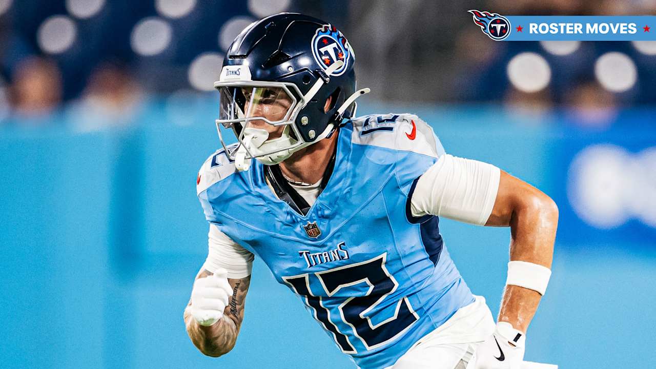 Titans Promote WR Mason Kinsey to 53-Man Roster