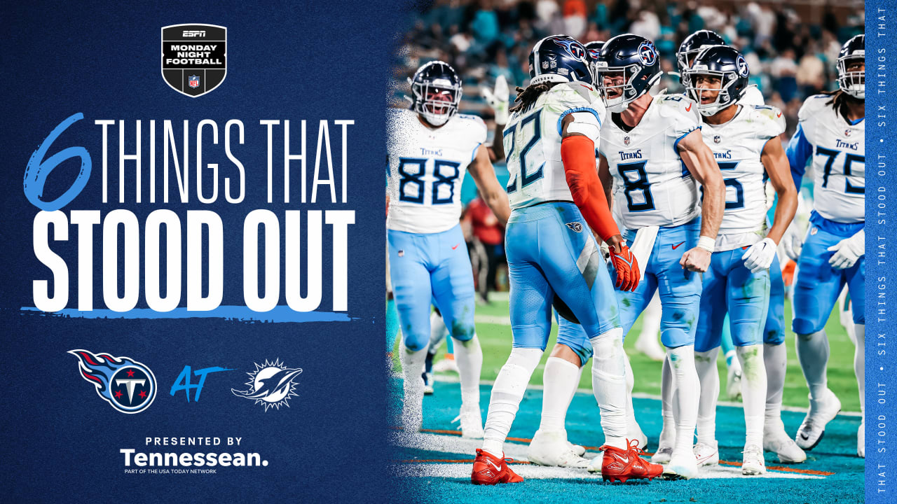 Six Things That Stood Out for the Titans in Monday Night's Wild Win ...