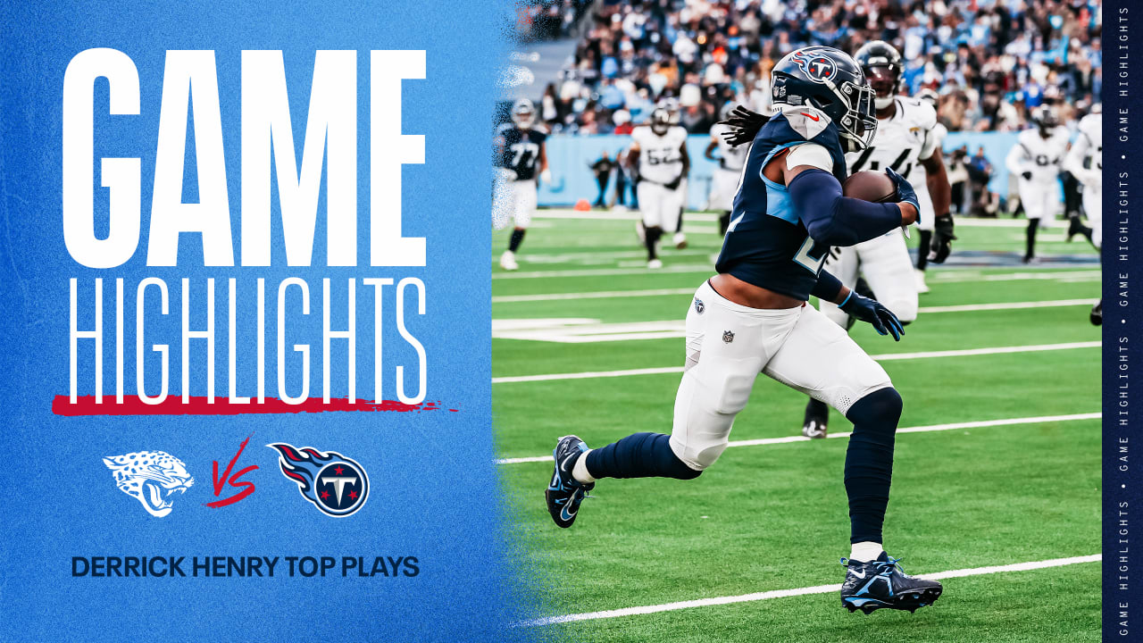 Derrick Henry's Best Plays from 153-Yard Game Week 18 | Game Highlights