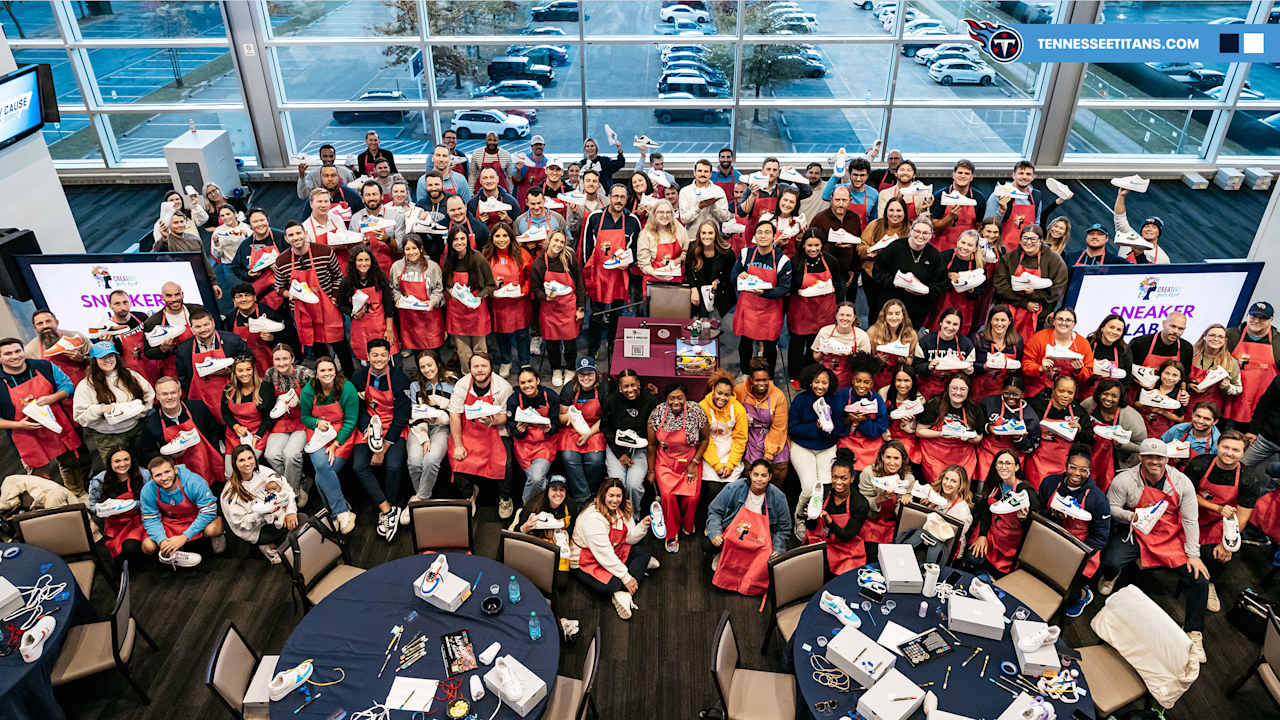 Titans Staff Joins Players and NFL in Celebrating My Cause My ‘Sneaks’