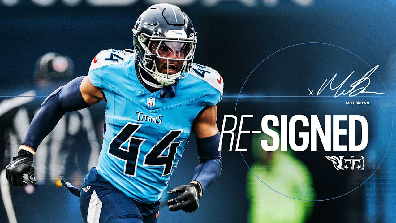 Titans Agree to Terms on a New Contract With Safety Mike Brown