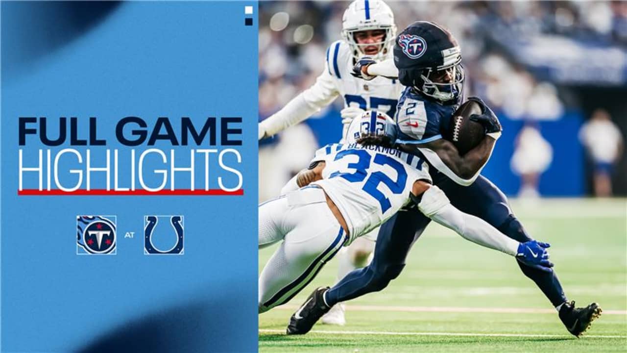 Titans vs. Colts Highlights Week 16 | Game Highlights