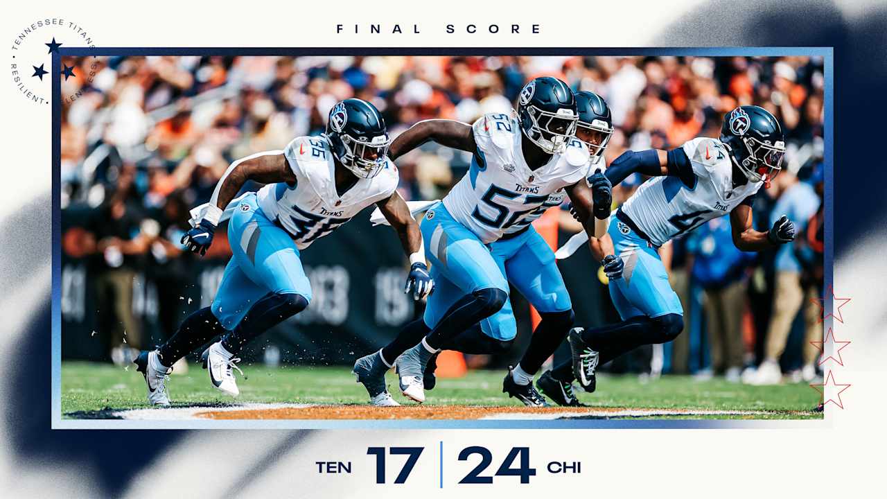 Titans-Bears Week 1 Postgame Notes