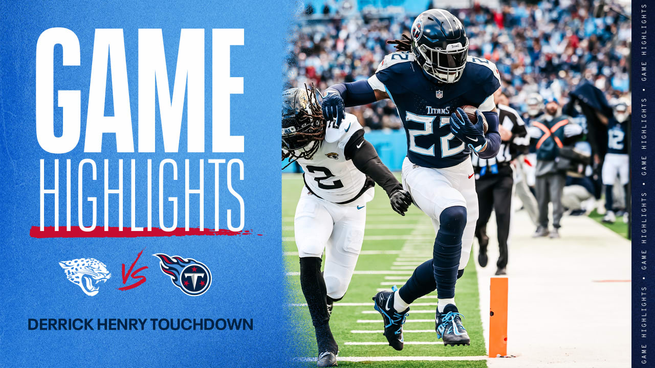 Derrick Henry's 12th Rush TD of '23 is 18-Yard Race to Left Pylon ...