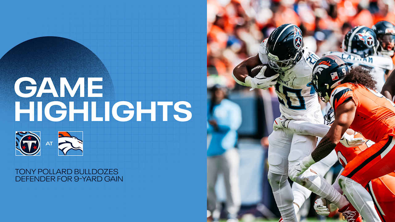 Tony Pollard Bulldozes a Defender into the Ground on 9-yard Run in Red ...