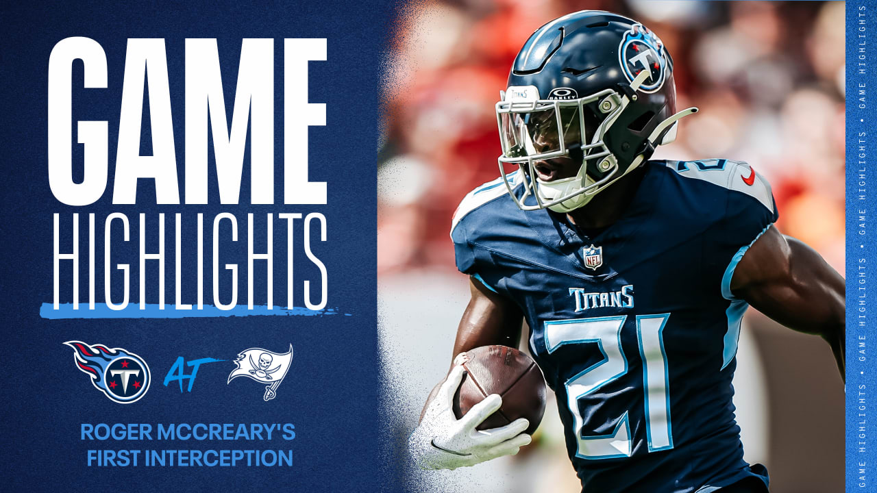 Roger McCreary's First INT of '23 Comes vs. Mayfield in Week 10 | Game ...