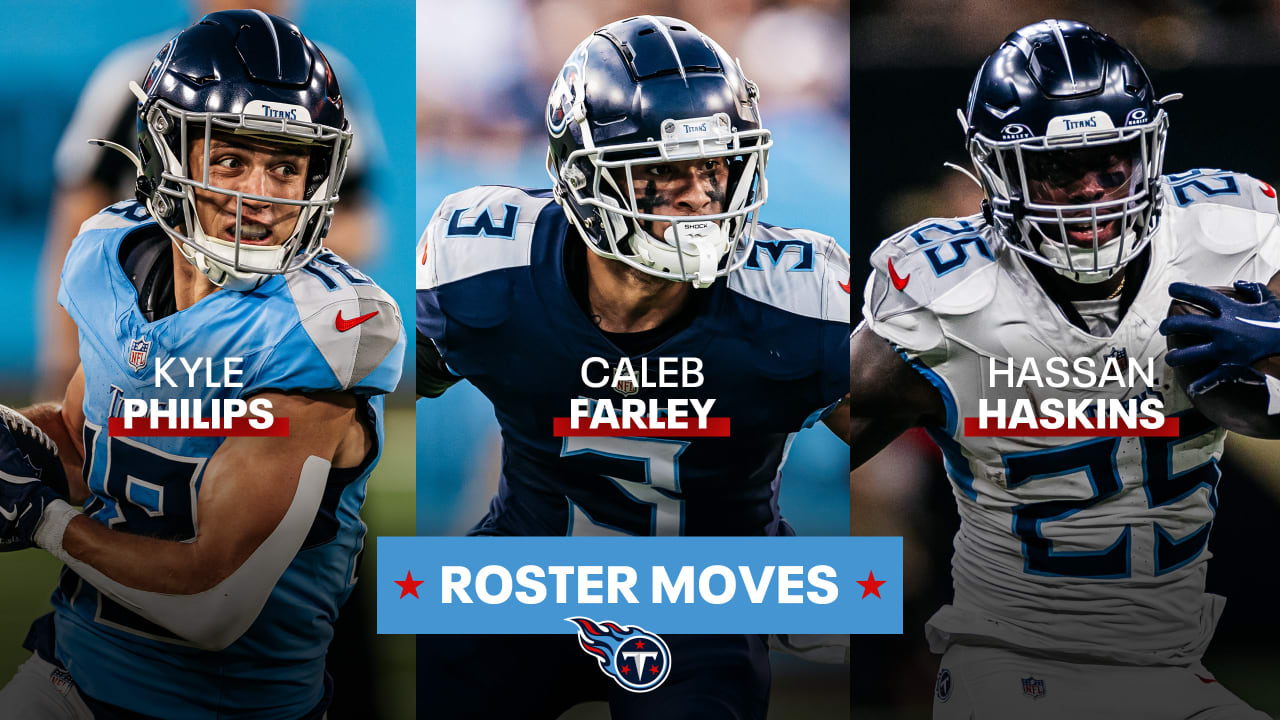 Titans Trim Roster Ahead of NFL's Deadline