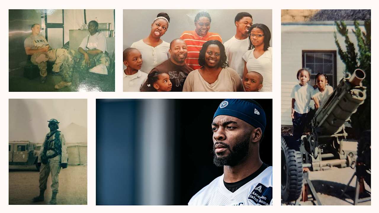 Salute to Service: Titans CB Darrell Baker Jr. Proud of Lessons Learned ...